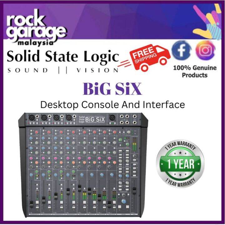 Solid State Logic BiG SiX Desktop Console And USB Interface | Lazada