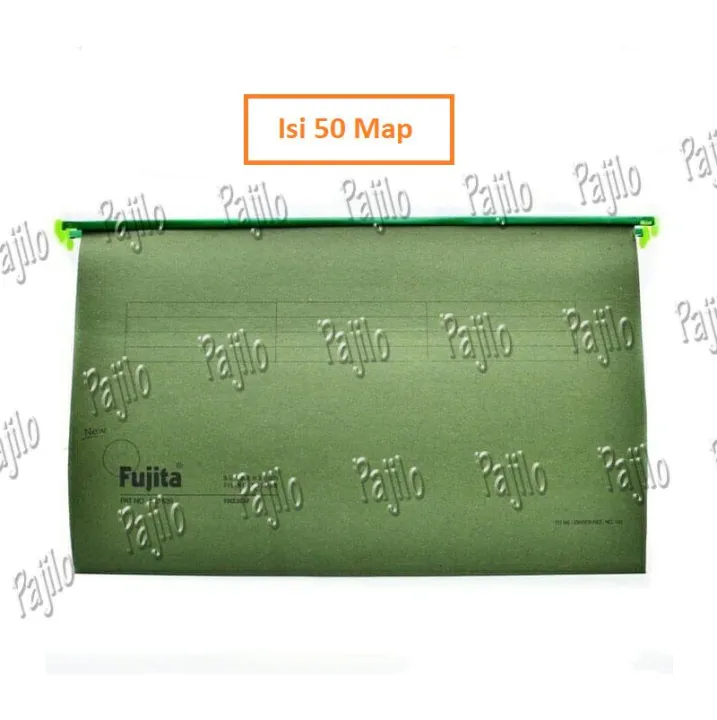 50pcs Map Gantung Hang Map Suspension Filling Tray Rak Surat Kertas ...