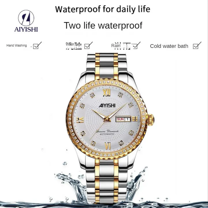 AIYISHI Watch for Men New Fashion Swiss Imported Core Watch Diamond ...
