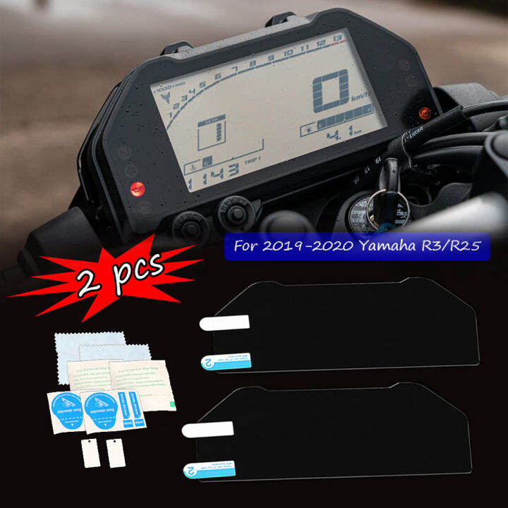 2 SET For Yamaha YZF R3 R25 MT03 MT25 R15 V4 2022 2021 2020 2019 ...