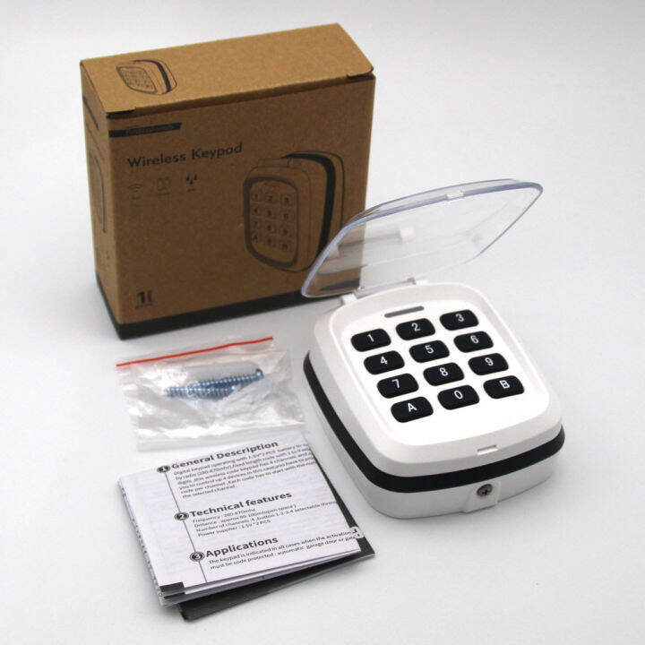 （in stock）Waterproof 433Mhz 868MHz Garage Door Wireless Keypad Multi ...