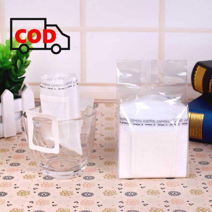 Kertas Saring Penyaring Kopi 50PCS Manual Drip Cafe Paper Tanpa Ampas ...