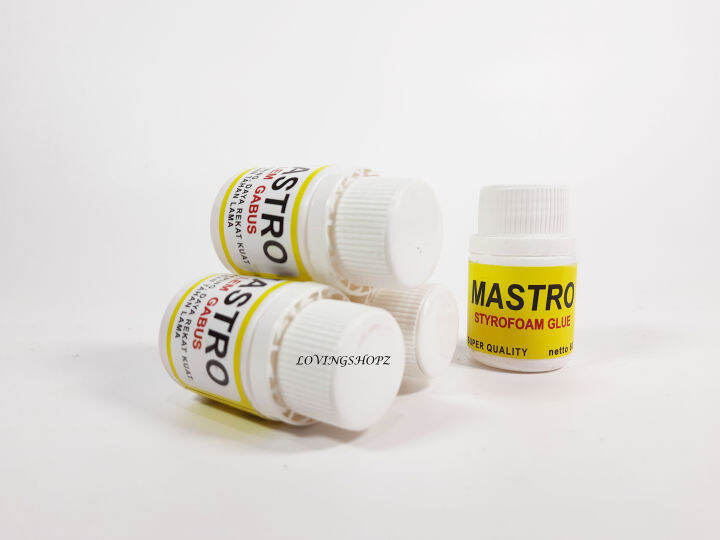 Lem Gabus Mastro , Styrofoam Glue, Lem gabus Busa Styrofoam 60ml Merk ...