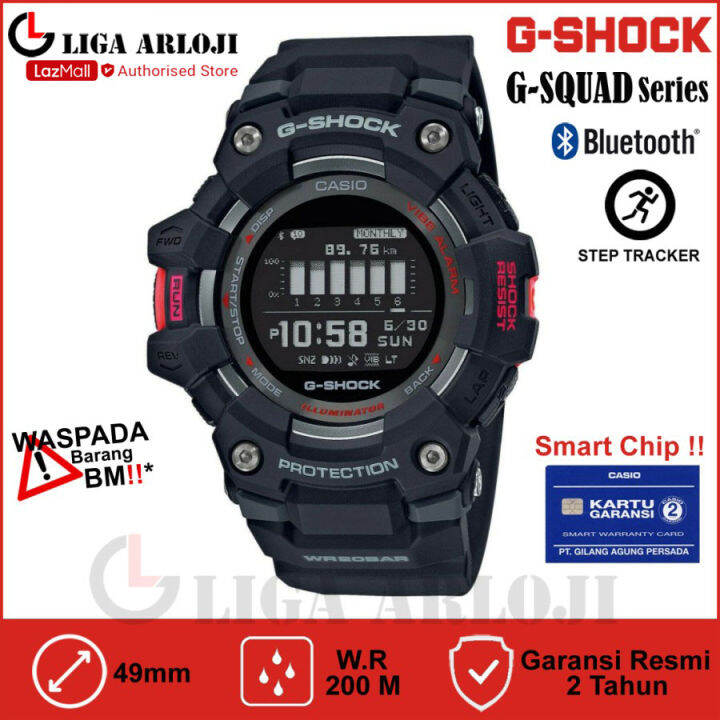 Casio G-SHOCK GBD-100-1DR Jam Tangan Pria Bluetooth GSHOCK GBD-100-1 ...