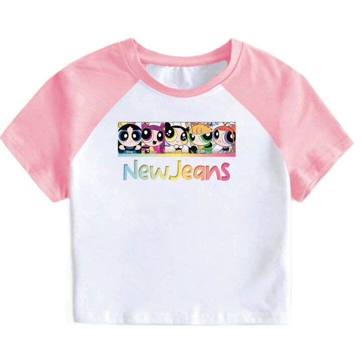 Super Shy Newjeans K-Pop Slim Fit Raglan Crop Top | Lazada PH
