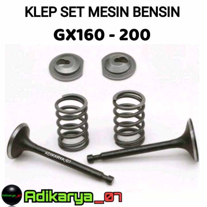 1 Set klep gx160 valve in ex Klep Api minyak mesin honda Gx160 gx200 ... 1 Set klep gx160 valve in ex Klep Api minyak mesin honda Gx160 gx200 ...