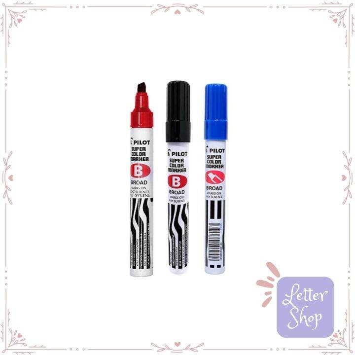 [LetterShop] Pilot Permanent Marker Broad/1pc | Lazada PH