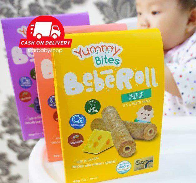 Yummy Bites Beberoll 40 Gr Bebe Roll Yummybites - 3 VARIAN RASA 3 BOX ...