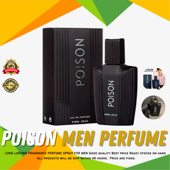 POISON PERFUME 100M, long lasting scent for men original, Long-wearing ...