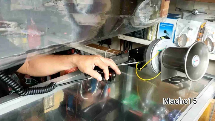 WANG WANG 8 Tones MAGNUM Siren - CROWN 200w / H5.5 Trompa Complete Set with Carol MDM- 360 CB ...