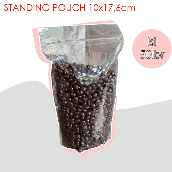 Plastik Ziplock Standing Pouch Ukuran 10x17cm/Klip Kemasan Berdiri | Lazada Indonesia