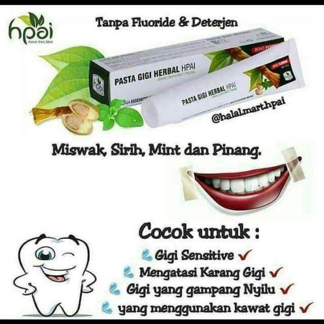 PASTA GIGI HERBAL HNI | Lazada Indonesia