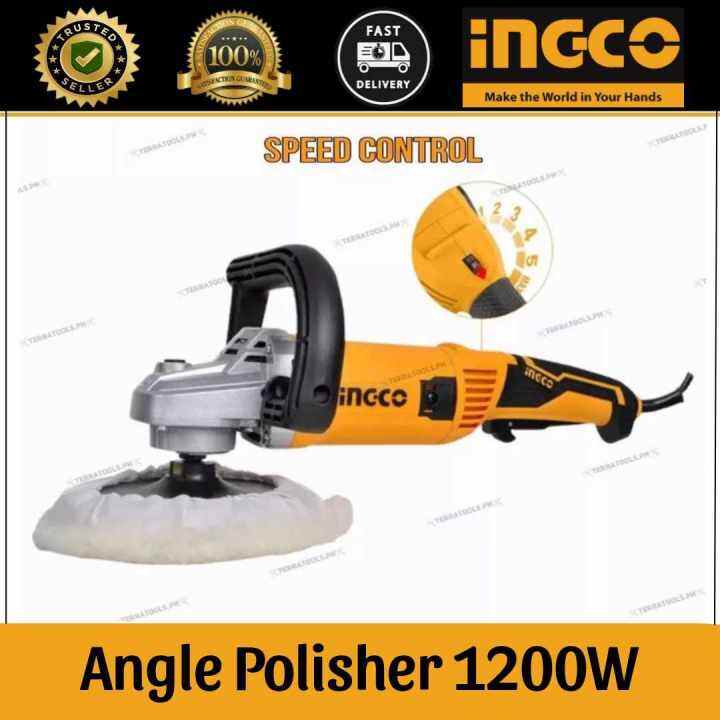 INGCO Original Industrial Angle Polisher /Buffing Machine 1200W ...