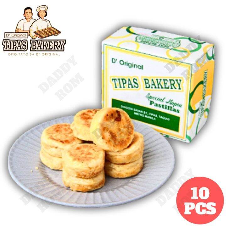 D' ORIGINAL TIPAS HOPIA PASTILLAS IN DIFFERENT FLAVORS 1 BOX FRESHLY ...