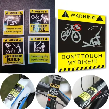 Warning Stickers For Bikes