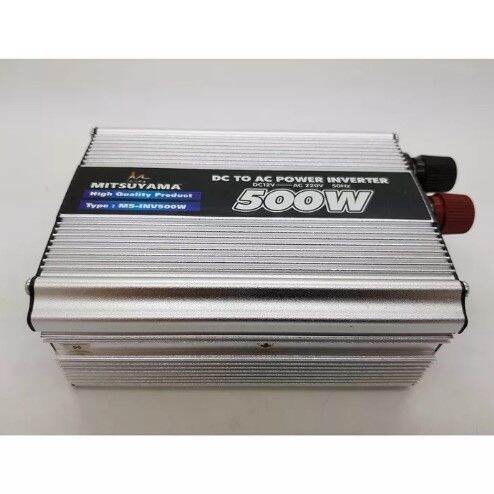 Power Inverter Mitsuyama 500 Watt MS-INV500 Mengubah Arus Dc Menjadi Ac ...
