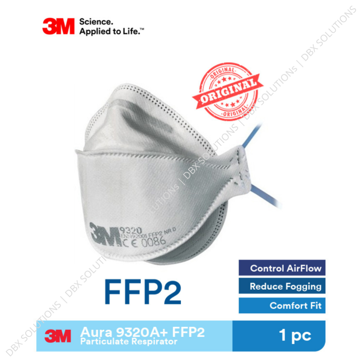 3M Aura Respirator 9320A+ FFP2 | Lazada