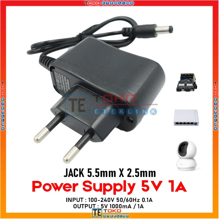 [NEW] Adaptor 5V-1A untuk power tambahan USB HUB 5 VOLT - 1 AMPERE ...