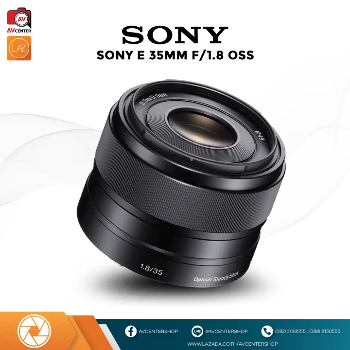 Sony Lens E 35 mm. F1.8 OSS เลนส์ฟิกหน้าชัดหลังเบลอคมสุดๆ [รับประกัน 1 ปี by AVcentershop ...