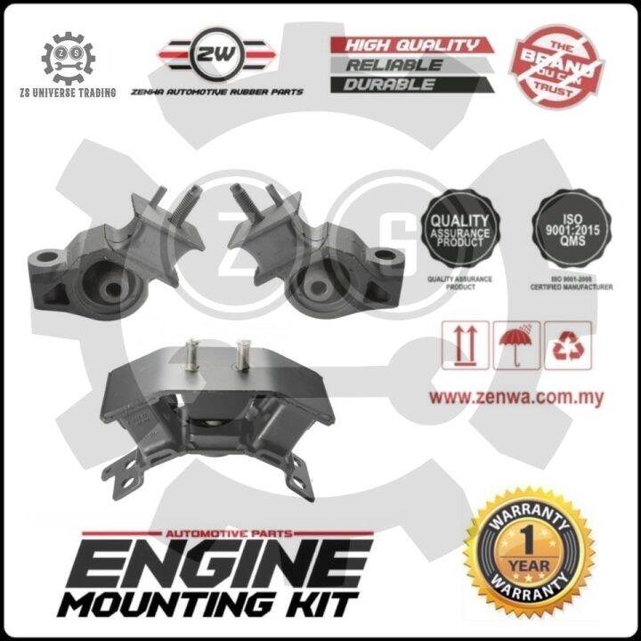 ZW Ford Ranger T6 2.2 Engine Mounting Kit Set | Lazada