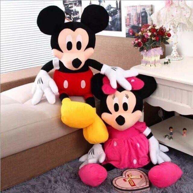 [COD] Human size MICKEY / MINNIE MOUSE STUFFTOYS | Lazada PH