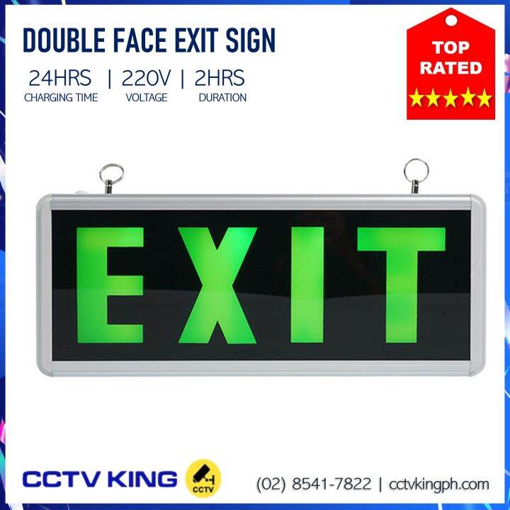 Exit Sign | LED Exit Sign | Exit Signages | Lazada PH