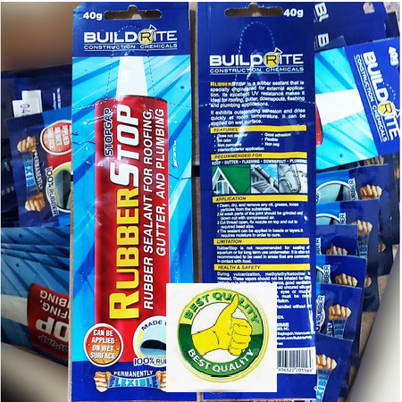 RubberStop Rubber Sealant for Roofing, Gutter and Plumbing StopGap ...