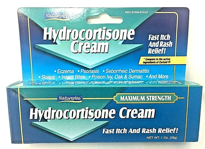 Natureplex Hydrocortisone Cream Fast Itch And Rash Relief 1oz. | 28g ...