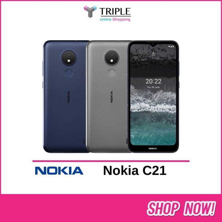 Nokia C21 - 4G (RAM 2GB+ROM 32GB ) microSD สูงสุด 256 GB ประกันศูนย์ 1 ...