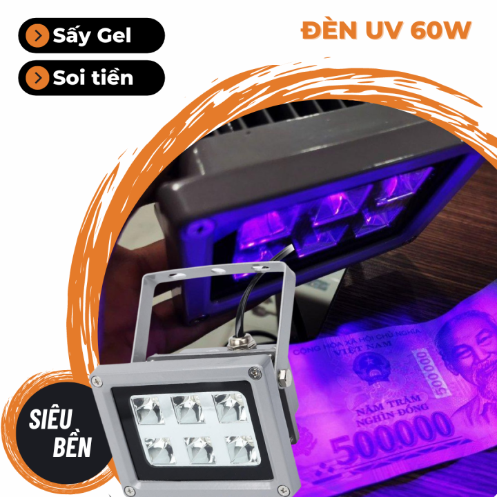 Đèn UV Sấy Keo UV 6w Hiệu Năng Thực Tế Uv 60W ,Đèn UV Soi Tiền UV Khử Trùng | Lazada.vn