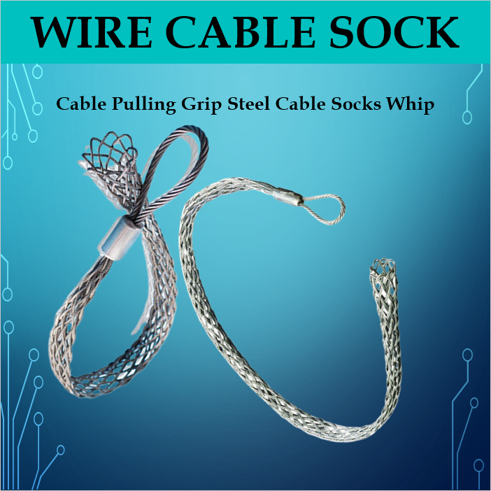 Equipment Pro Electric Wire Stick Wire Rope Sock Cable Pulling Grip ...