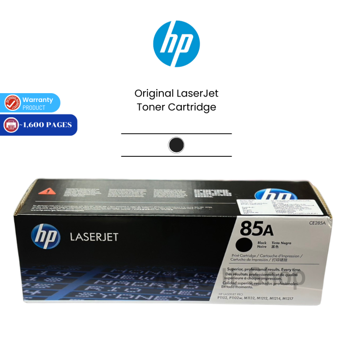 HP 85A Black Original LaserJet Toner Cartridge | Lazada.co.th