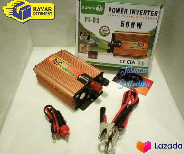 Power Inverter 500W Sunpro PI 500 Power Inventer 500W Sunpro~TC ...