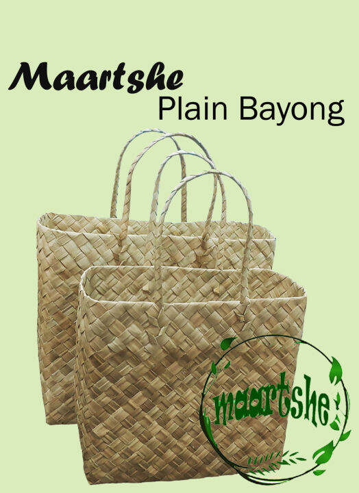 Maartshe Native Plain Bayong Bag Multipurpose | Lazada PH