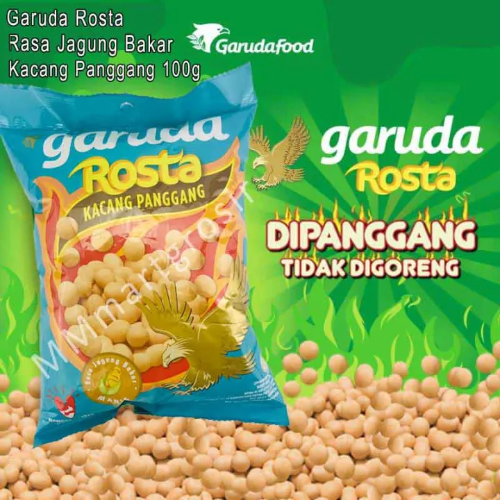 Garuda Rosta / Kacang Panggang / Rasa Jagung Bakar / 95g | Lazada Indonesia