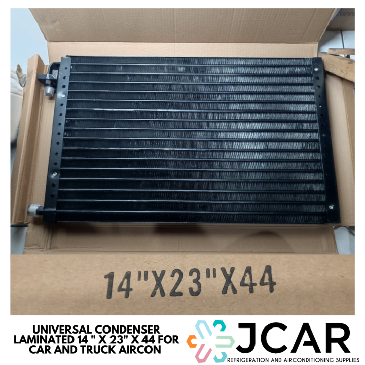 UNIVERSAL CONDENSER LAMINATED 14 " X 23" X 44 FOR CAR AND TRUCK AIRCON ...