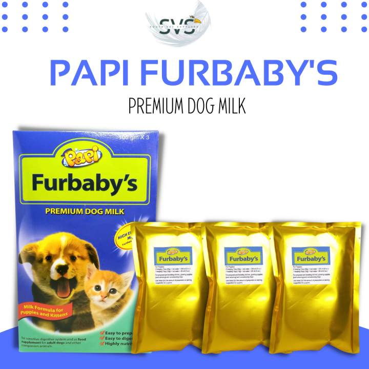 [SOUTH VET] 3 pack Papi Furbaby's Premium Dog and Cat Milk 300g Milk ...