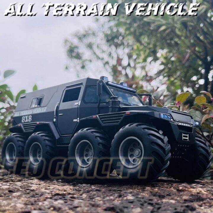 1/24 Avtoros Shaman ATV 8x8 Truck Diecast Car Model Alloy Car Diecast ...