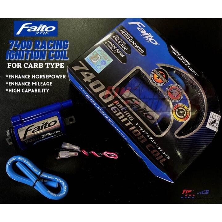 FAITO 7400 RACING IGNITION COIL FOR RAIDER 150 CARB TYPE | Lazada PH