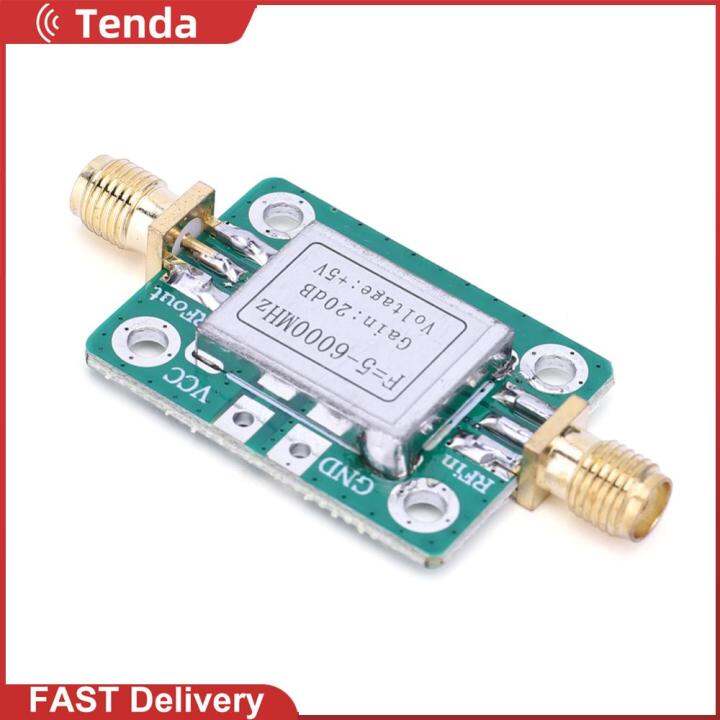 5-6000MHz RF Amplifier Module Gain 20dB Broadband RF Wideband Amplifier ...