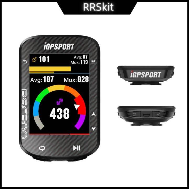 IGPSPORT BSC300 Bicycle Computer Bluetooth Full Fit Color Screen ...