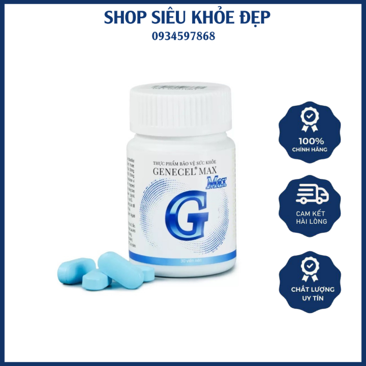 Viên Uống Genecel Max Giúp Tăng Sức Đề Kháng Cho Cơ Thể Khỏe Mạnh Hỗ ...