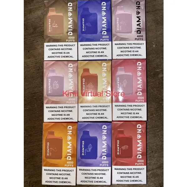 Mosmo Diamond 4000 Puffs 5 Nic Disposable Pod | Lazada PH