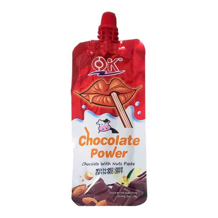 OK Chocolate Power Nuts and Paste 28g [7-Eleven] | Lazada PH