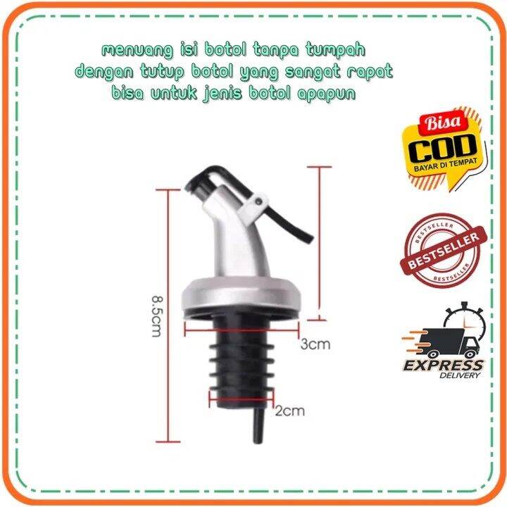 Tutup Botol Pourer Wine Tutup Botol Kecap Penutup Botol Minyak Goreng ...