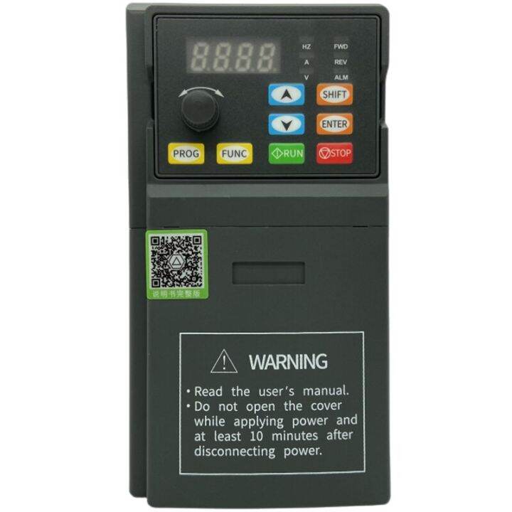 VFD AC 220V 380V 0.7 1.5 2.2 5.KW ไดรฟ์ความถี่ตัวแปร VFD ตัวแปลงความถี่อินเวอร์เตอร์ตัวควบคุม ...