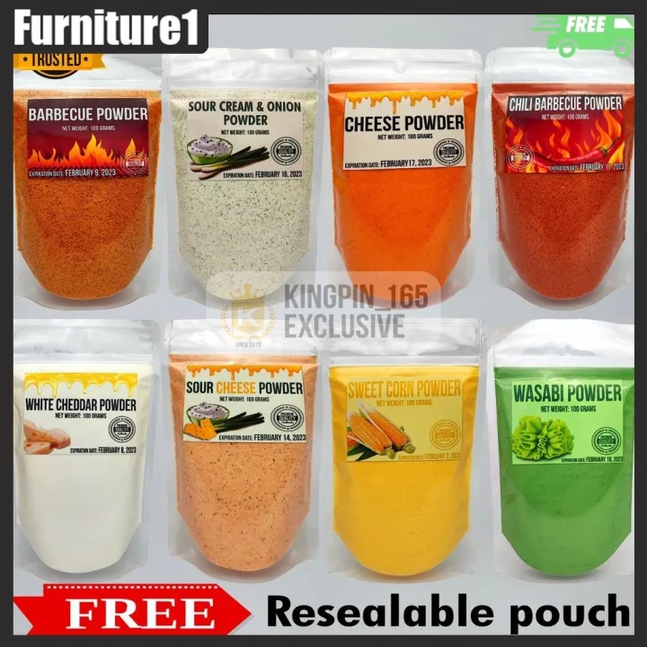 Potato Corner Powder Premium 100 Grams Flavor for French Fries Nachos ...