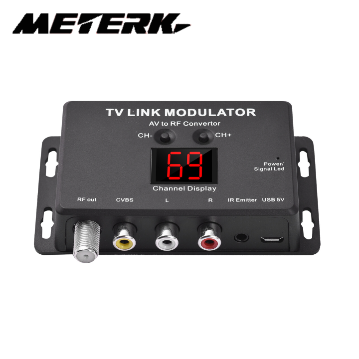 Smart Sensor TM80 TV LINK Modulator AV to RF Converter | Lazada