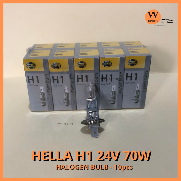 HELLA H1 24V 70W Halogen Bulb | Lazada PH