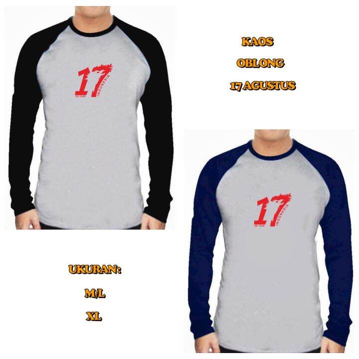 HOIHO - BAJU RAGLAN 17 AGUSTUS / merdeka / indonesia / 17 agustus ...